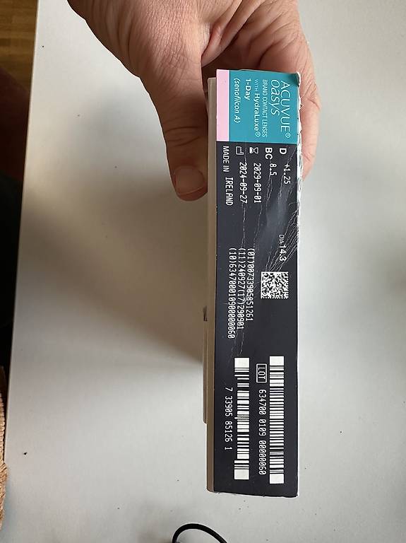 Acuvue Oasys Kontaktlinsen Astigmatismus Tageslinsen 30 St im Kanton ...