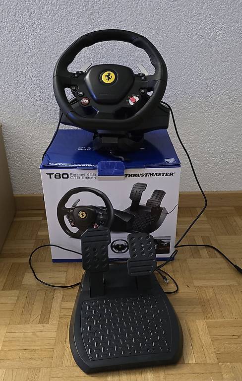 Thrustmaster T80 Ferrari 488 GTB PC, PS4, PS5.Defekt im Kanton Bern ...