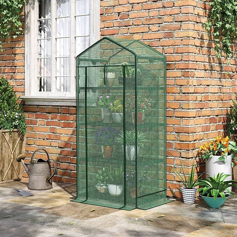 Mini serra 69x49x158cm con 3 ripiani (Consegna gratuita) im Kanton ...