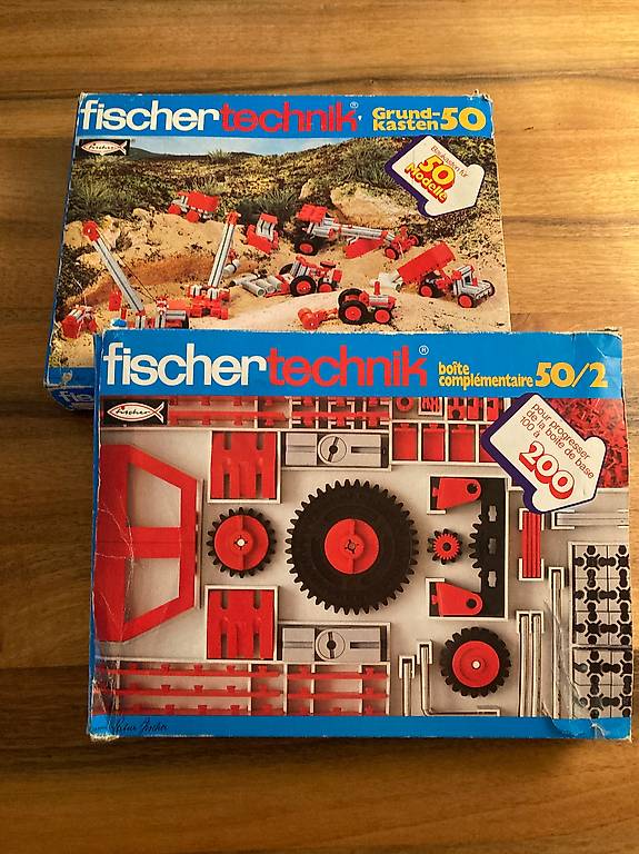 fischer technik Grundkasten 50 & 50/2 Spielzeug im Kanton Luzern - tutti.ch
