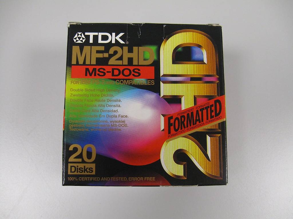 13 x TDK MF-2HD Floppy Diskette MS-DOS Formatted NEU im Kanton Thurgau - tutti.ch