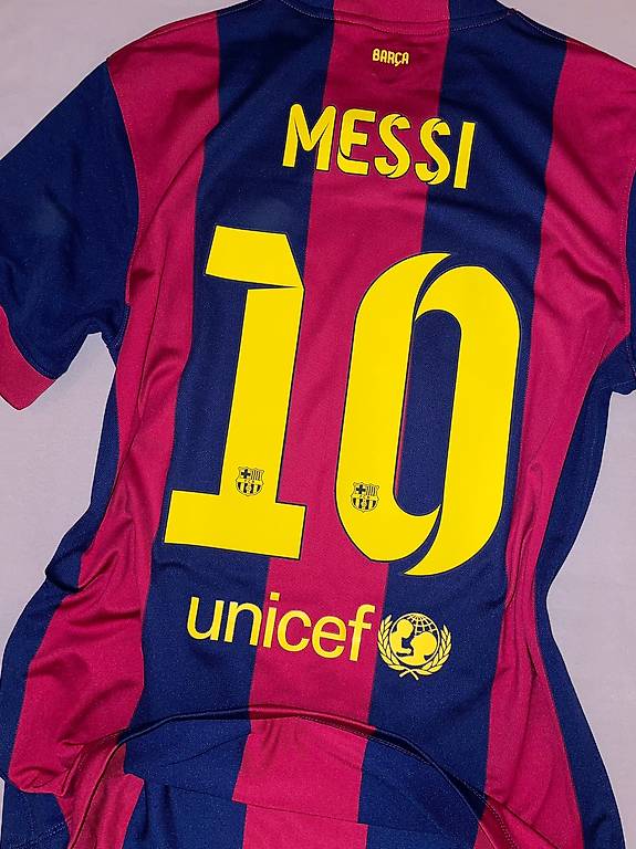 FC BARCELONA MESSI TRIKOT 14/15 NIKE FUSSBALL im Kanton Luzern - tutti.ch