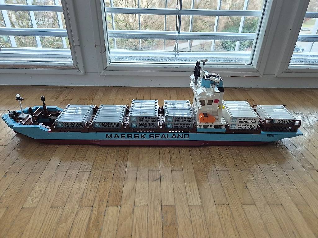 Lego 10152 MAERSK SEALAND, Containerschiff "2005 Edition" im Kanton ...