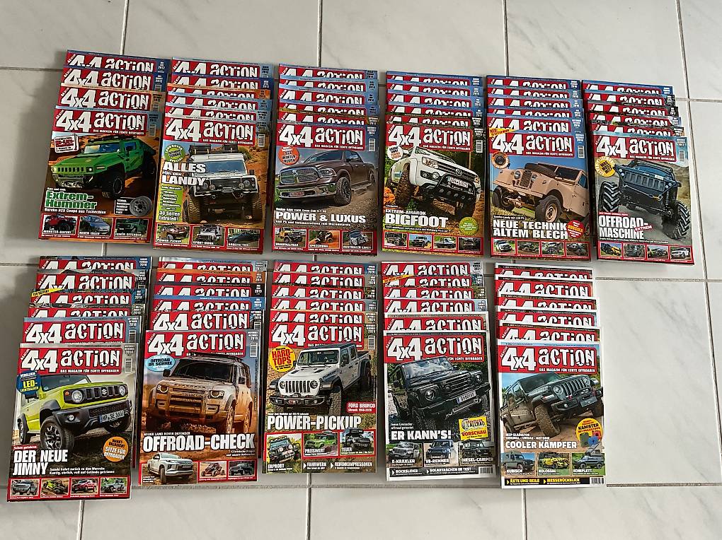 "4x4 Action" Zeitschriften-Sammlung im Kanton Bern - tutti.ch