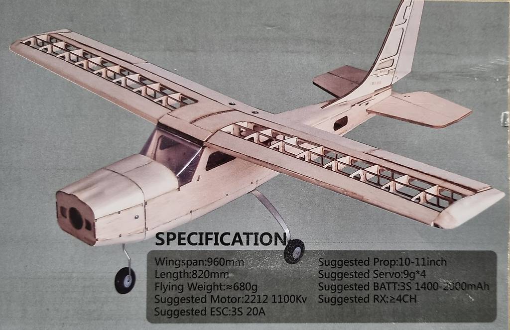 Modellflieger S16 CESSNA Balsawood Airplane im Kanton St. Gallen - tutti.ch