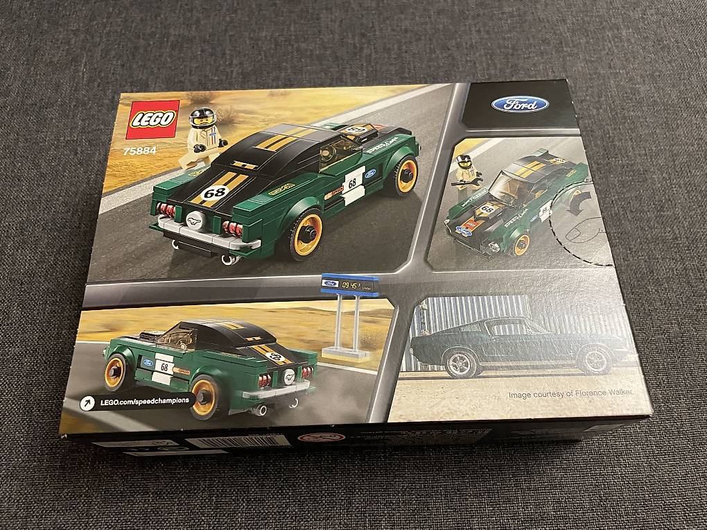 1968 Ford Mustang Fastback, LEGO Speed Champions 75884, neu im Kanton ...