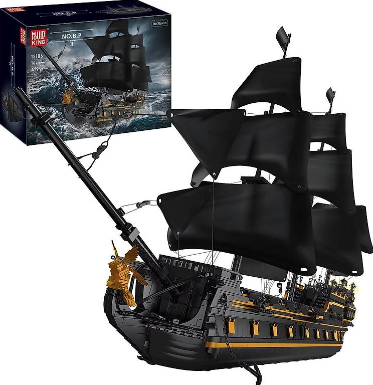 Mould King 13186 - Black Pearl II (5266 Teile) - Wie neu! im Kanton ...