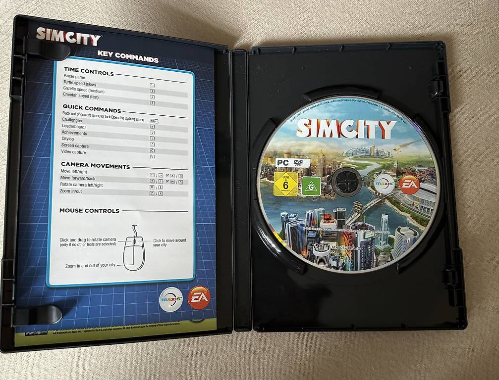 Simcity Limited Edition PC Spiel in top Zustand im Kanton Aargau - tutti.ch