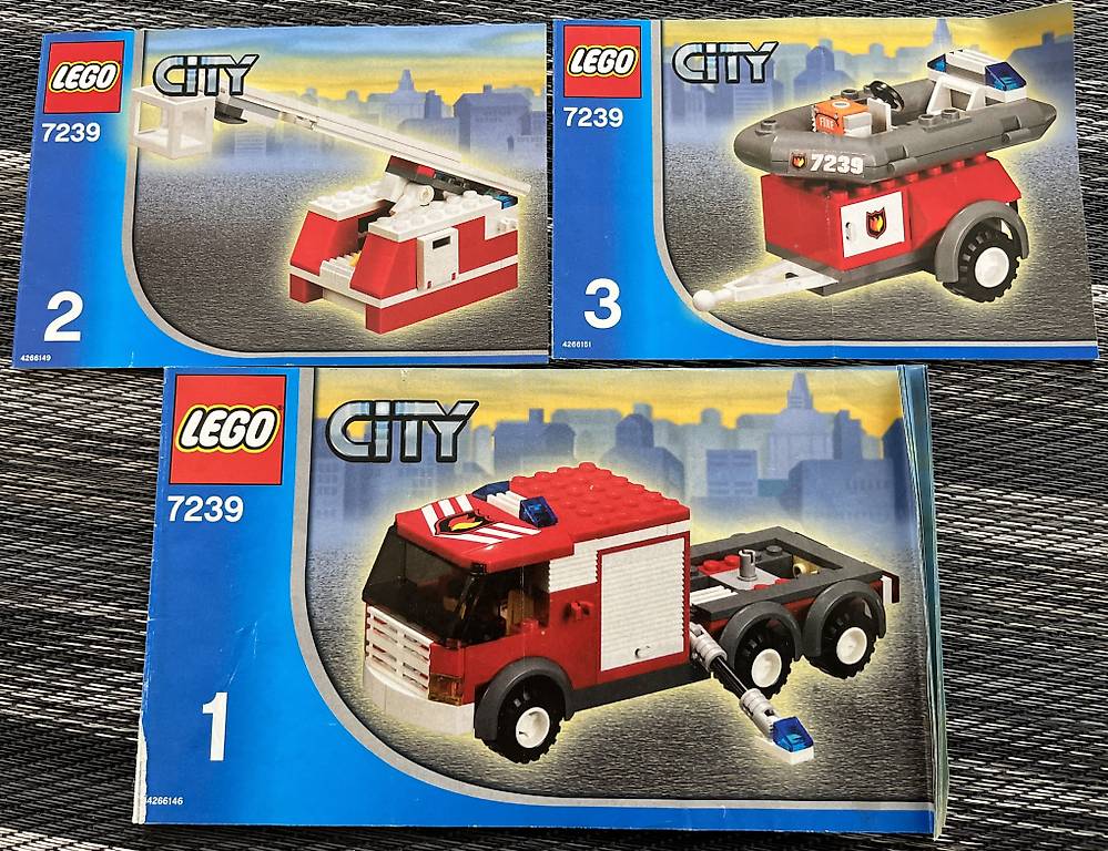 Lego City 7239 Fire Truck Canton Zurich - tutti.ch