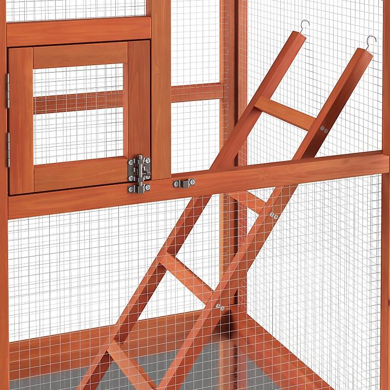 Voliera per uccelli in legno 72 x 68 (Consegna gratuita) Canton Tessin ...
