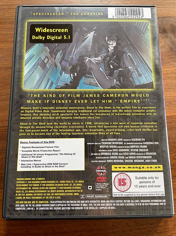 Ghost in the Shell DVD - Edition Collector Manga Anime im Kanton Zürich ...