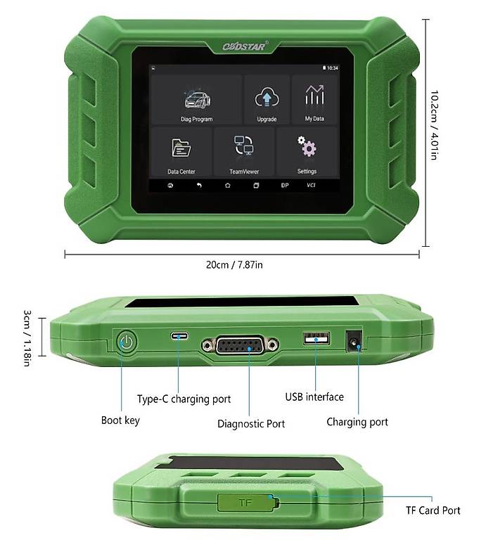 OBDSTAR X200 Pro2 Öl Reset Tool Unterstützung Auto Wartung im Kanton ...