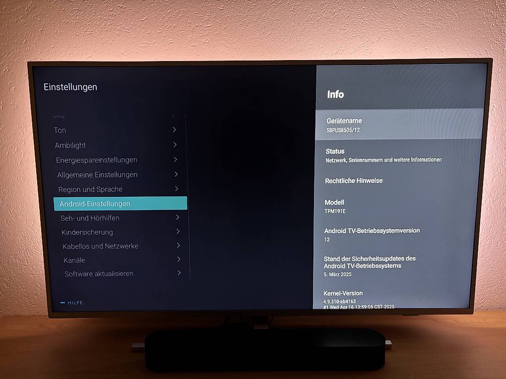 Philips 58PUS8505 Ambilight, LED TV im Kanton Solothurn - tutti.ch