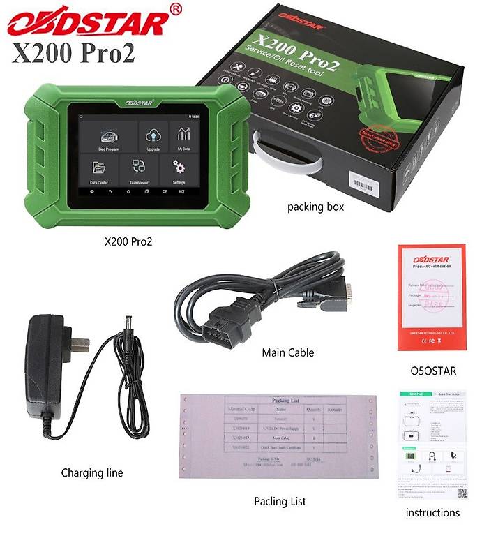 OBDSTAR X200 Pro2 Öl Reset Tool Unterstützung Auto Wartung im Kanton ...