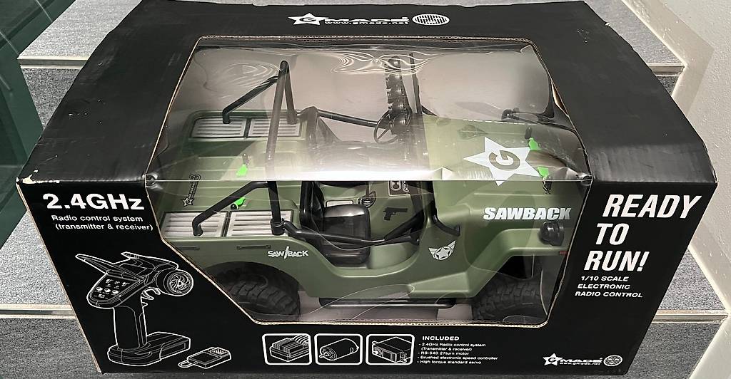 GMADE 52000 RC 1:10 Crawler Sawback 4WD GS01 - NEU in OVP Cantone ...