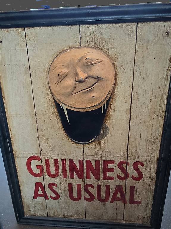Rares Guinness Pub Schild ca. 60er Jahre im Kanton Aargau - tutti.ch