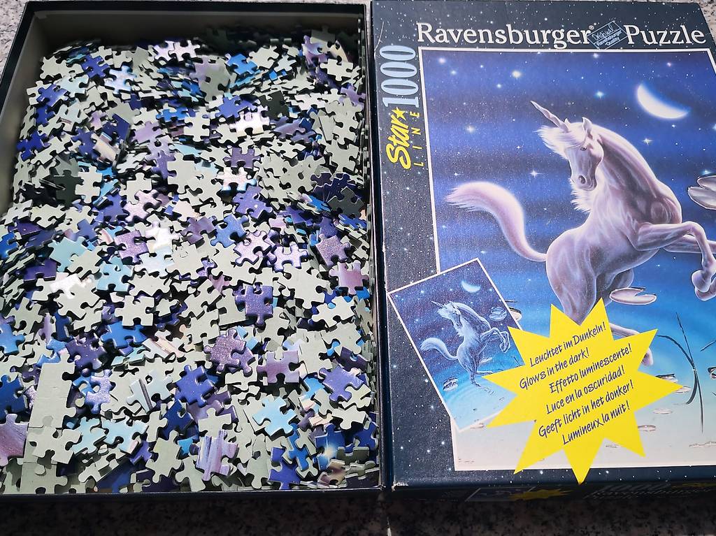 Ravensburger Puzzle Starline Einhorn mit 1000 Teilen im Kanton Bern ...