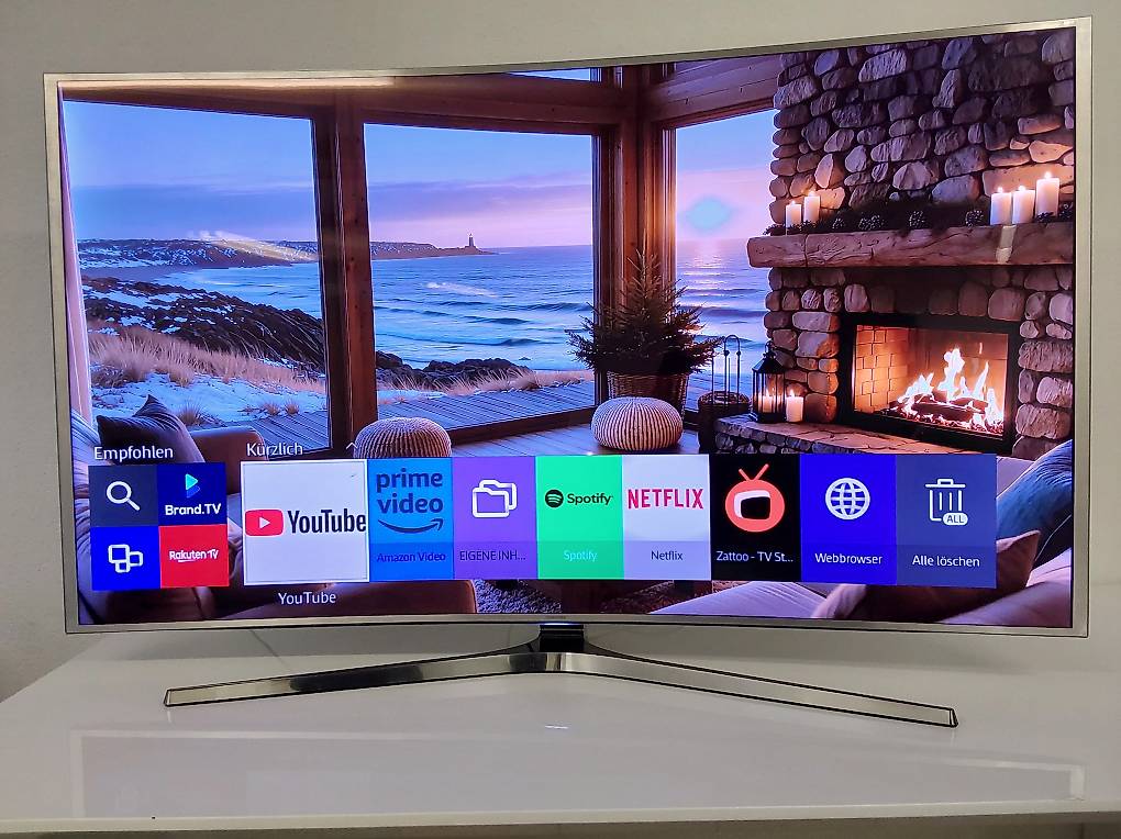 Samsung 65 Zoll Curved Smart TV 4K SUHD Wi-Fi HDMI im Kanton Zürich ...
