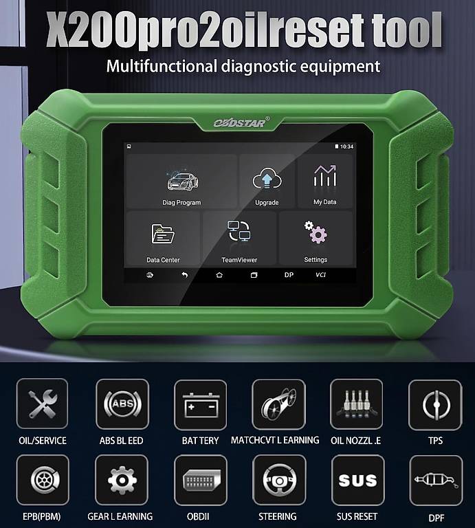 OBDSTAR X200 Pro2 Öl Reset Tool Unterstützung Auto Wartung im Kanton ...