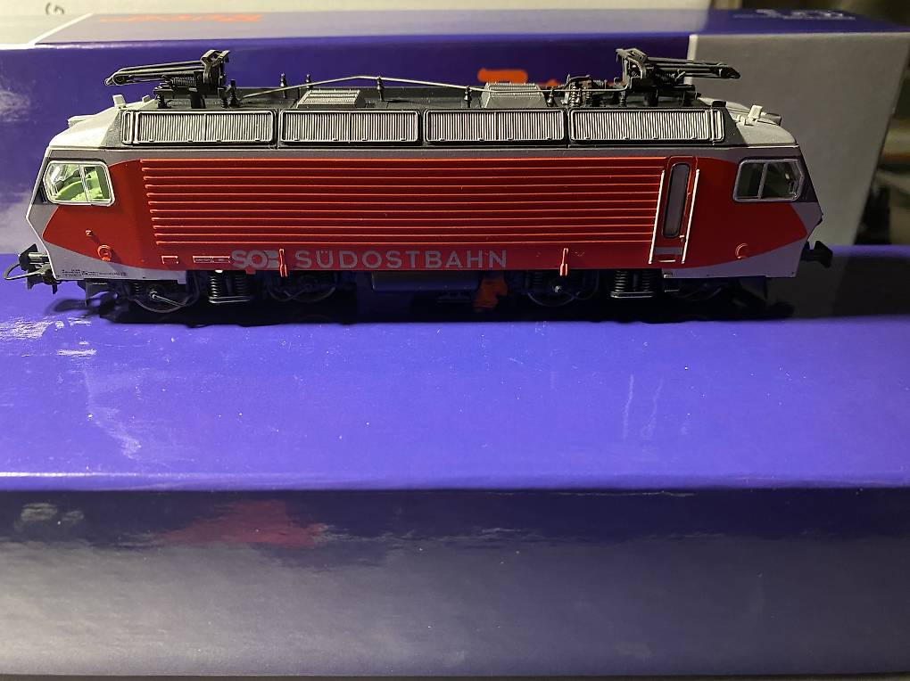 Roco 79853, Re 456, 015, SOB, SoMo, H0, selten im Kanton Zürich - tutti.ch