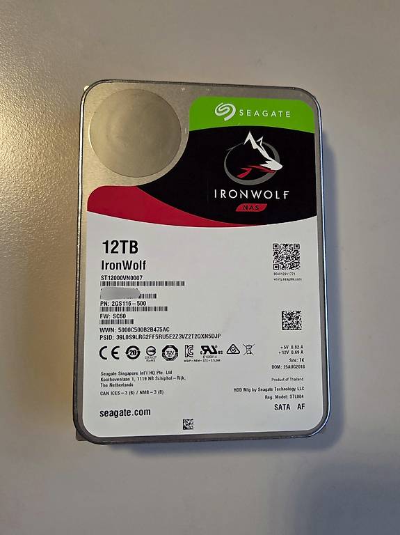 Segate Ironwolf NAS HDD SATA 3.5" - 12TB (bis zu 3 Stk.) im Kanton ...