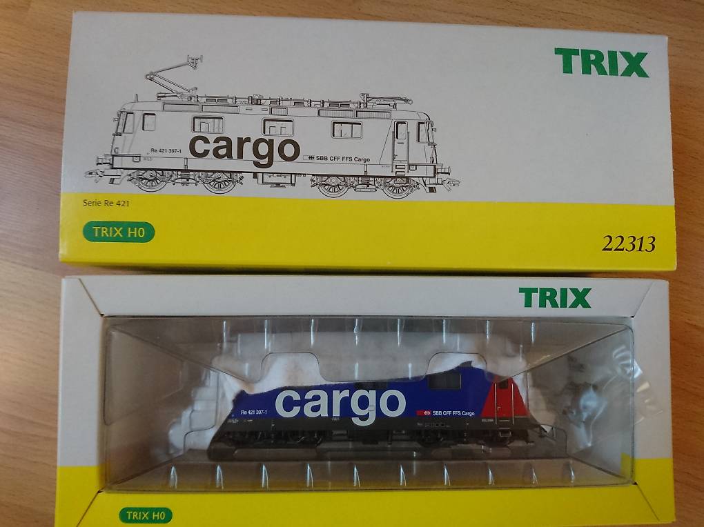 SBB Cargo E Lok Re 421 397-1 (Trix 22313) im Kanton Bern - tutti.ch