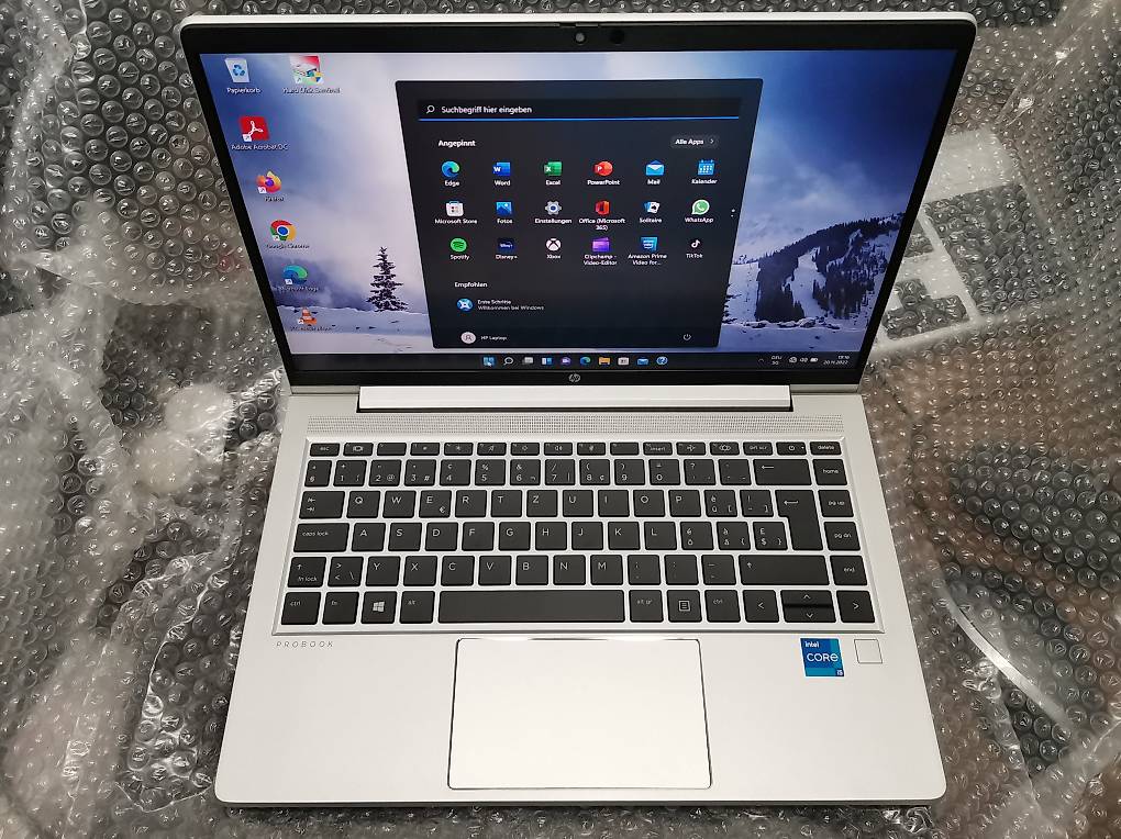 HP Laptop i5-1135G7 -2.40Ghz ,32GB DDR4 ,256GB SSD,Win11 PRO im Kanton ...