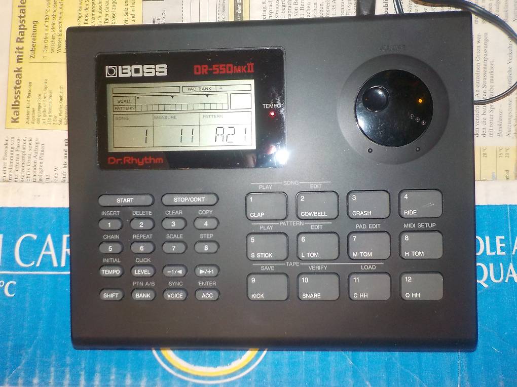 Boss Drummaschine DR-550 MK2 Rhytmus, E-Drums im Kanton Bern - tutti.ch