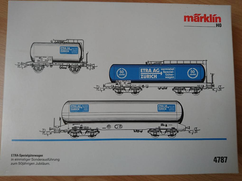 Märklin 4787: ETRA Spezialgüterwagen im Kanton Bern - tutti.ch