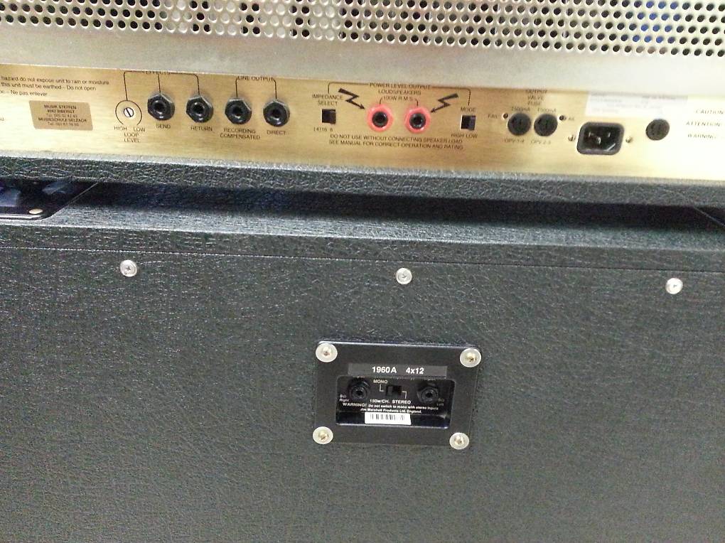 Marshall JCM 900 inkl. Boxe (Half Stack) im Kanton Solothurn - tutti.ch