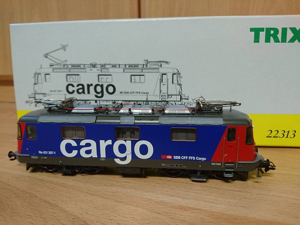 SBB Cargo E Lok Re 421 397-1 (Trix 22313) im Kanton Bern - tutti.ch