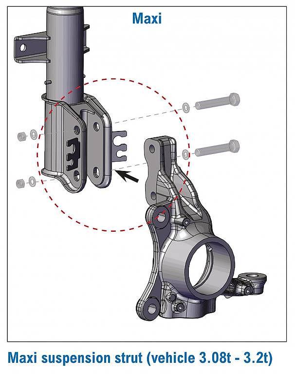 VB 4 Corner Vollluftfederung für den VW T5/T6 (Maxi) Canton Obwald ...