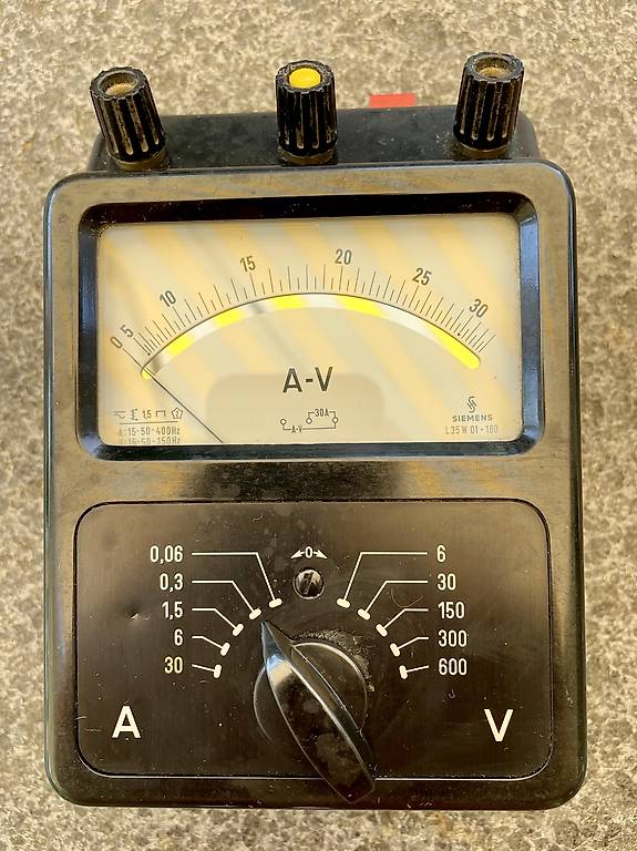 Multimeter Siemens Multizet Vintage Mess und Prüfgerät im Kanton Bern ...