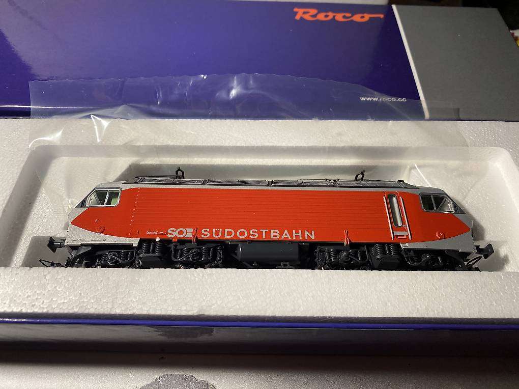 Roco 79853, Re 456, 015, SOB, SoMo, H0, selten im Kanton Zürich - tutti.ch