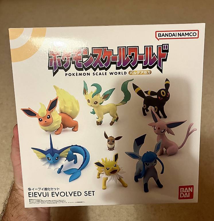 Pokemon Scale World Eevee Evolutions Set Figur Bandai Namco im Kanton ...