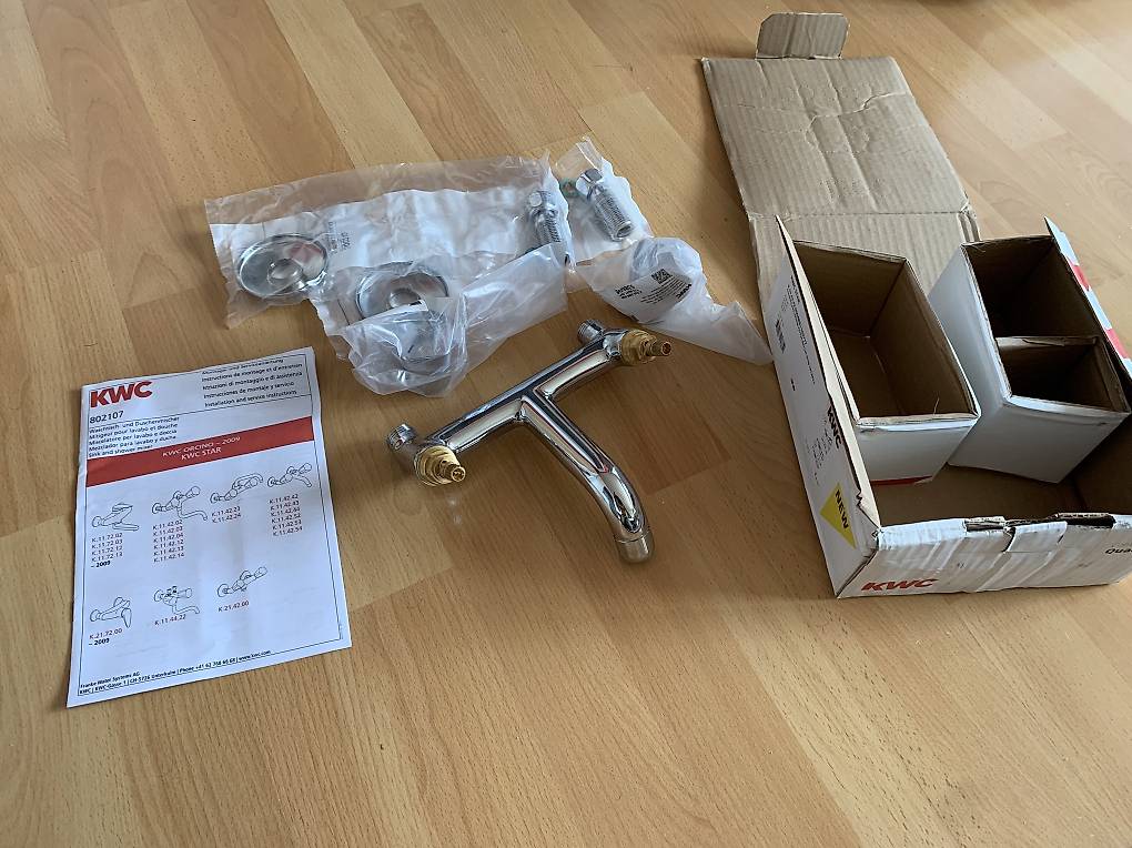 KWC Star Wandbatterie Np 273.40 neu im Kanton Bern - tutti.ch